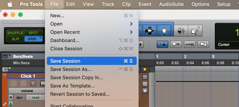 Five Ways To Save In Pro Tools And When To Use Them | Production Expert