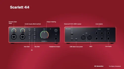 Focusrite 4th Gen Scarlett Audio Interfaces Announced | Production Expert