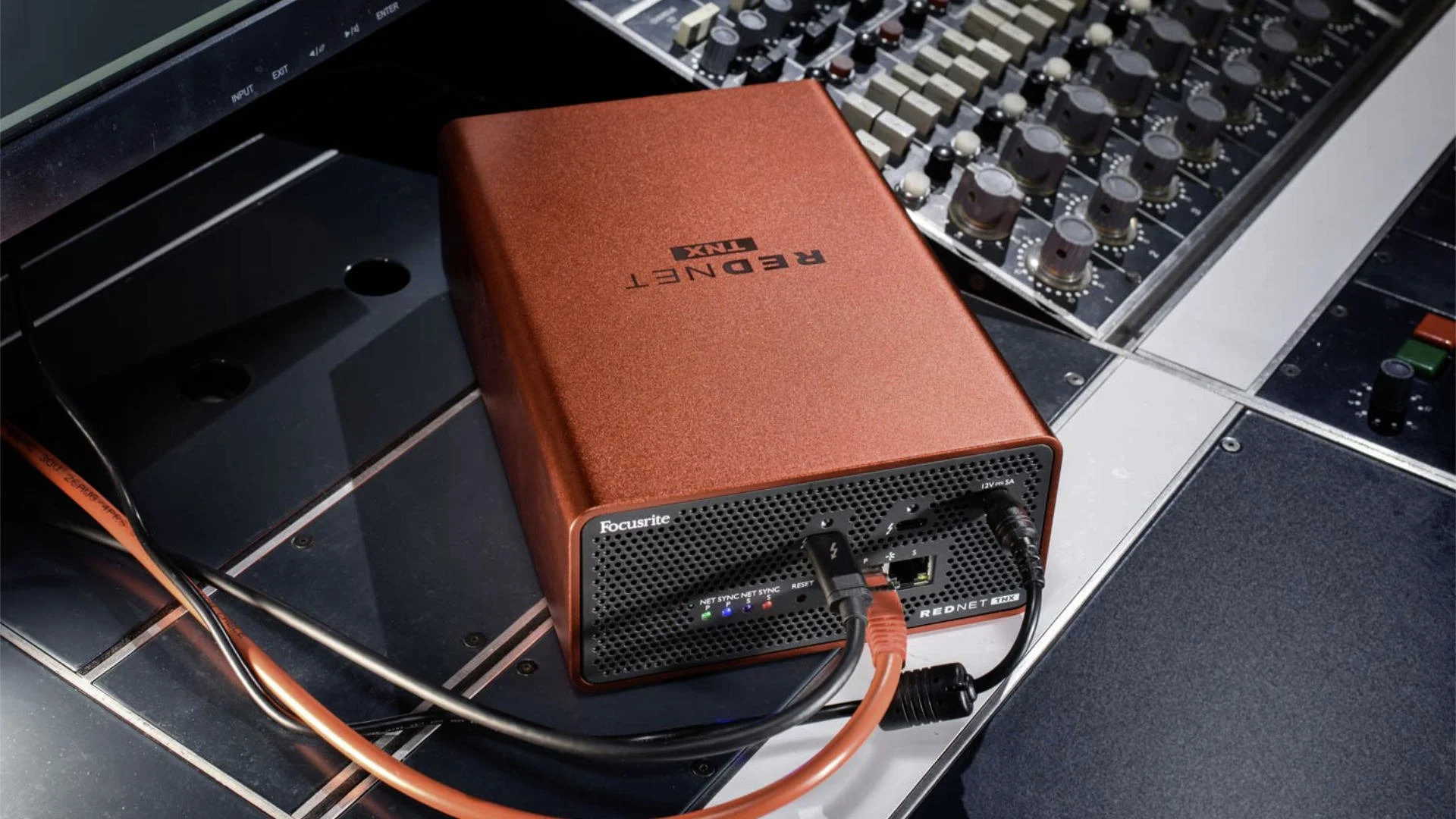 Focusrite RedNet TNX Dante Audio Interface Announced | Production Expert