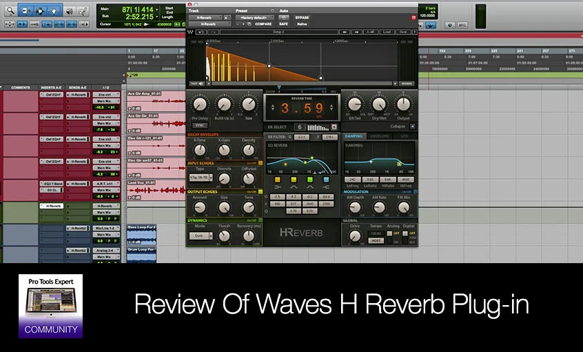 Review Of Waves H Reverb Plug-in | Pro Tools - The leading website for ...