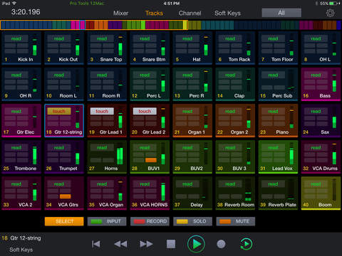Avid Update Pro Tools Control App For iPad - Version 1.06 | Pro Tools ...