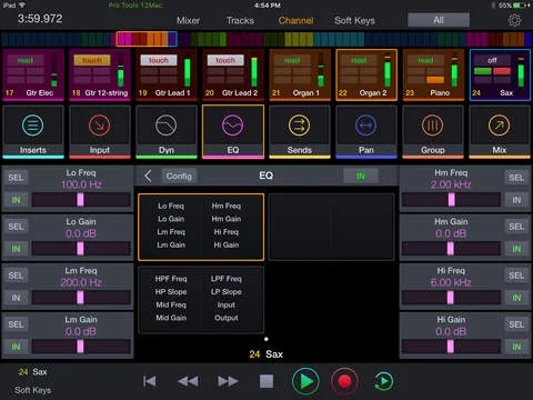 Avid Update Pro Tools Control App For iPad - Version 1.06 | Pro Tools ...