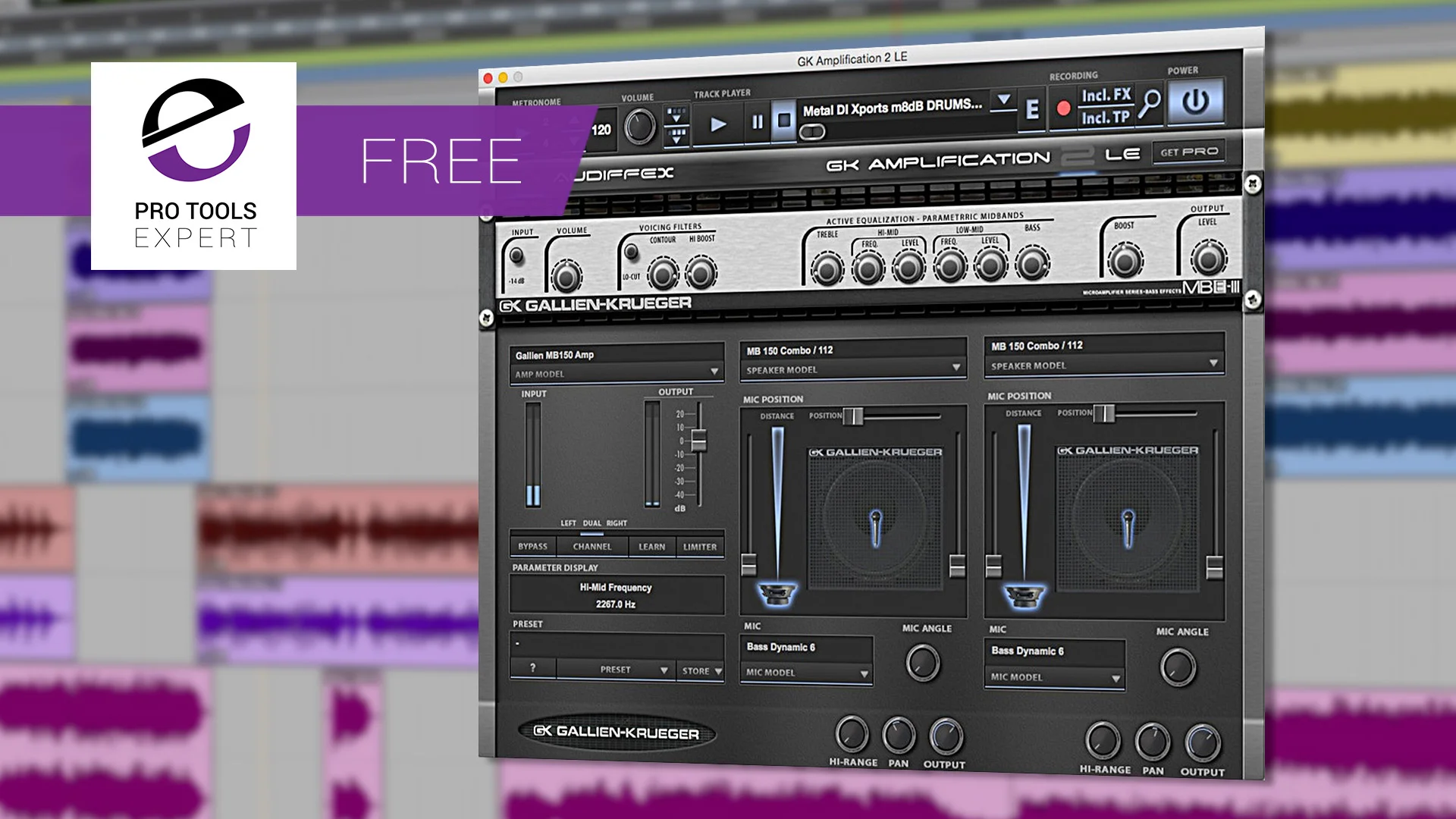 Free Pro Tools Plug-in - GK Amplification 2 LE | Pro Tools - The ...