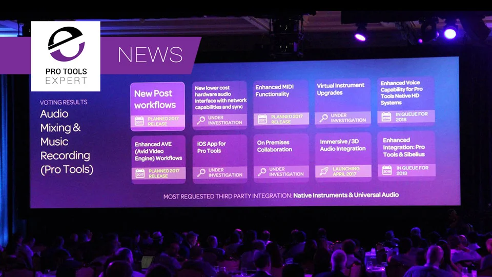 Pro Tools Product Road Map - Avid Revise Their Feature Release Plans ...