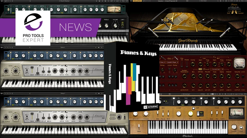 Waves Release Pianos And Keys Bundle With 5 Virtual Instruments | Pro ...
