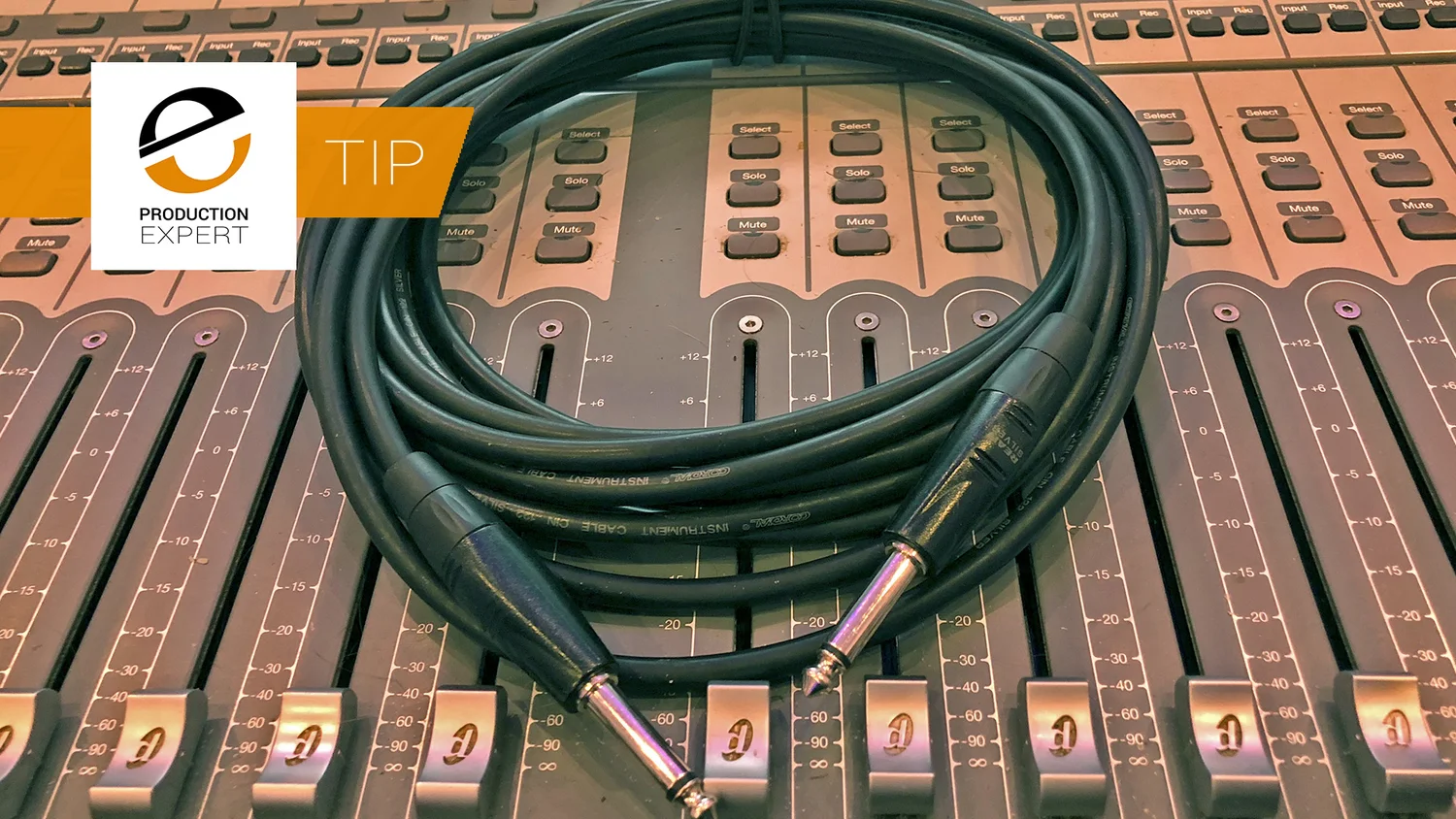 Tip - How To Quickly Coil Studio Cables - Avoid Tangled Cables & Cables ...