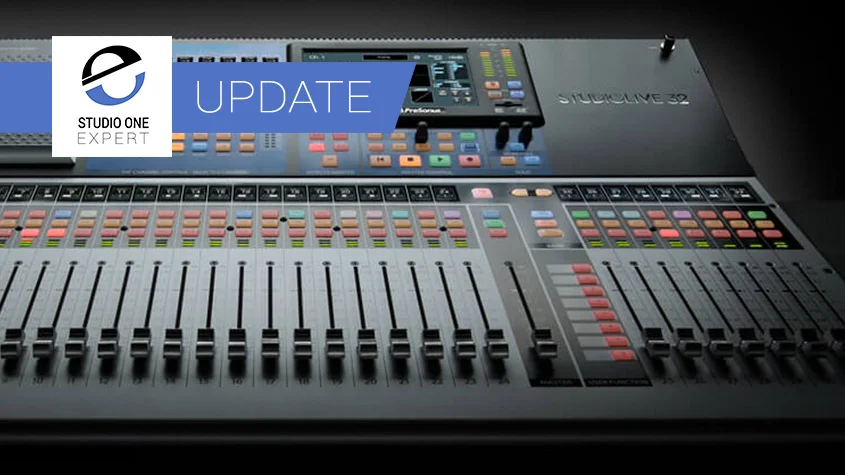 PreSonus Universal Control 2.6 Now Available | Studio One