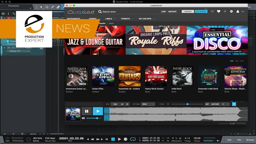 Loopmasters Announce Loopcloud 2 - DAW Integrated Loop Store | Production Expert