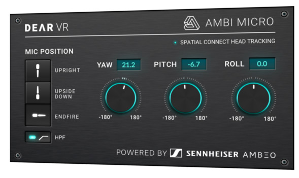 Free AMBI MICRO Ambisonics Plug-in With Binaural And Head Tracking ...