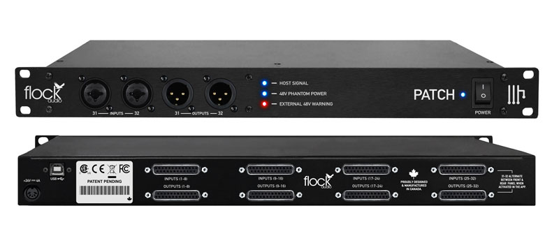Flock Audio Patch - Installing And Configuring The Digitally Controlled Analogue Patch Bay ...