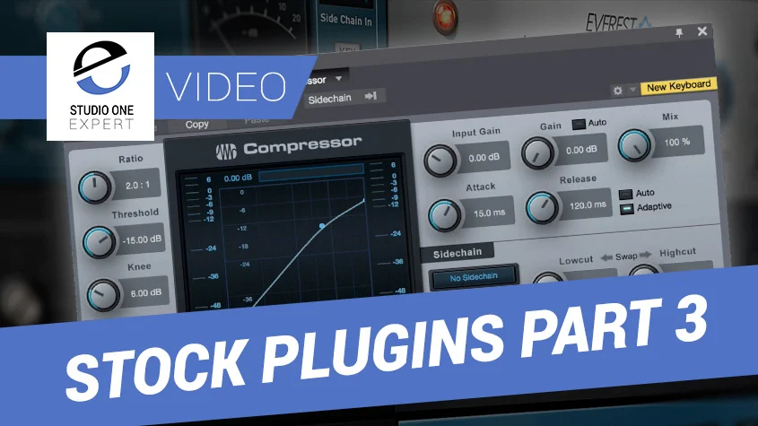 Studio One - Mixing Vocals With Stock Plugins - Part 3 | Audio ...