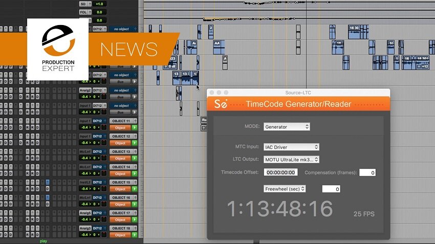 Source Elements Release New Source Ltc Midi Timecode To Smpte Linear