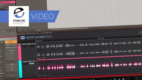 New Video Emerges Of 'Dream' Plugin In Studio One - Auto Align Post ARA ...