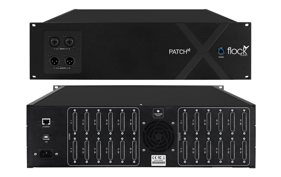 Flock Audio Patch LT And XT Added To Their Range Of Digital Patchbays ...