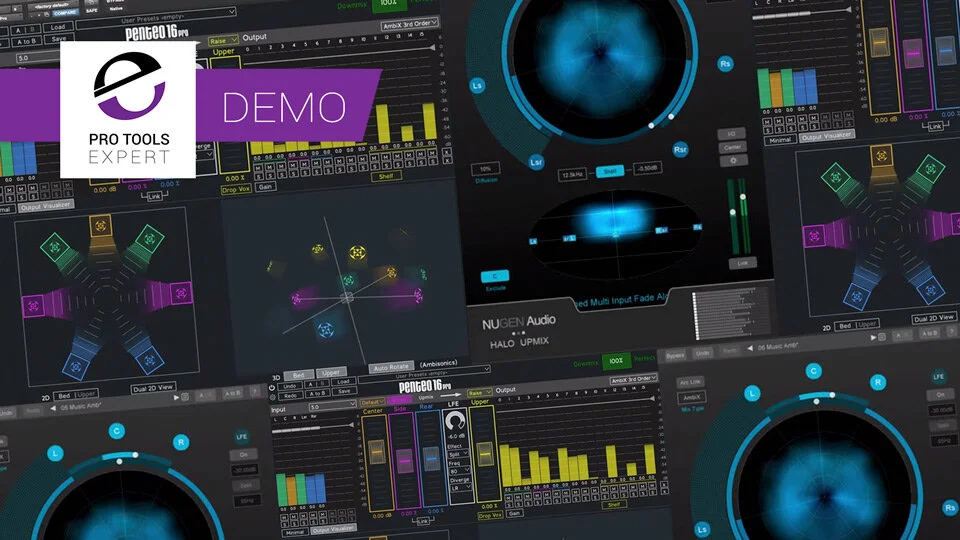Upmixing To Ambisonics - Nugen Halo Upmix And PerfectSurround Penteo 16 ...