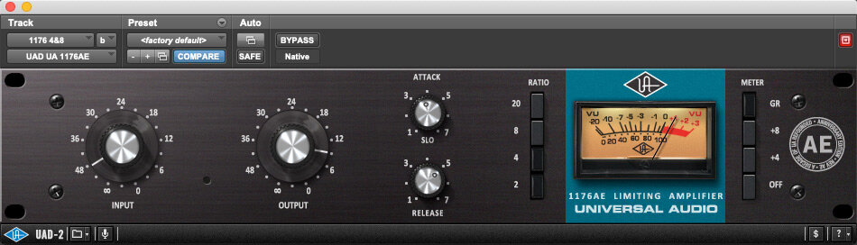 1176 Compressor Trick! If All Buttons In Is Too Much Try this ...
