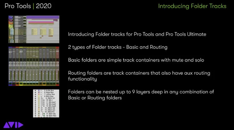 How Folder Tracks In Pro Tools 2020 Make Large Session Management Much Easier - Expert Tutorial ...