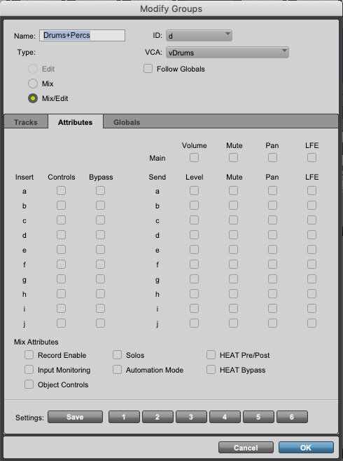 Standard Vca Logic For Group Attributes What Does This Pro Tools