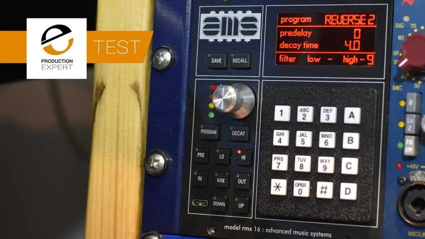 AMS Neve RMX16 500 Series Reverb Tested On Drums | Audio Production ...