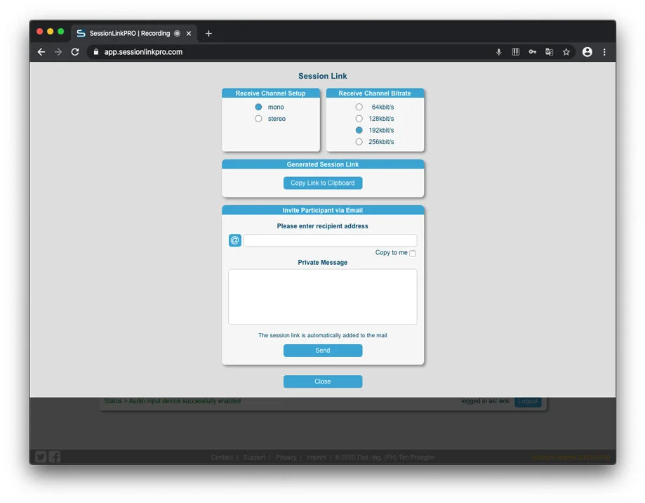 How To Use SessionLinkPRO During The COVID-19 Lock Down - A User Shares ...