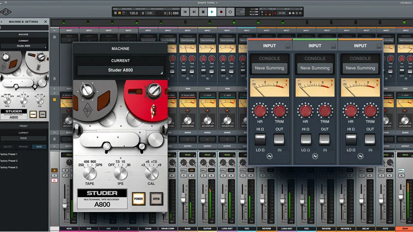 Universal Audio LUNA - A Tour Of The New Recording System | Production ...
