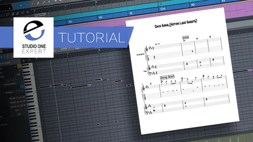 Learn How To Produce Sheet Music Fast From Studio One Songs Using ...