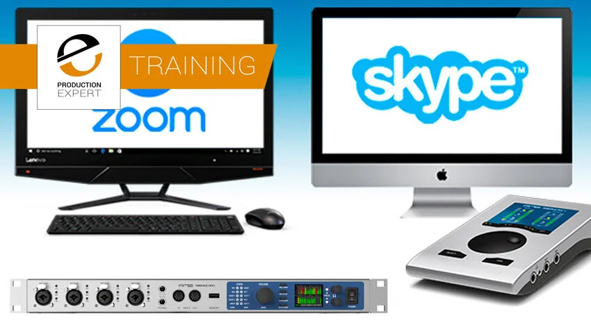 How To Use RME Audio Interfaces As The I/O For Zoom Or Skype On Mac Or ...