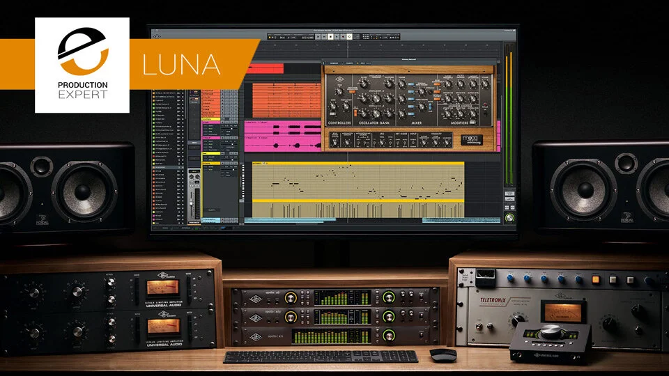 Record And Mix An Entire Song In Universal Audio's LUNA | Production Expert