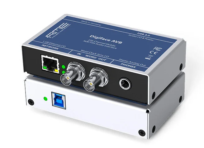 RME AVB Audio Devices - A Clever Modular Native Solution For Studio And ...