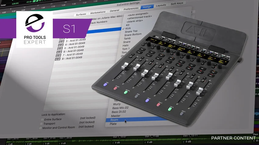 Avid S1 Control Surface - Using Layouts | Pro Tools - The leading website for Pro Tools users