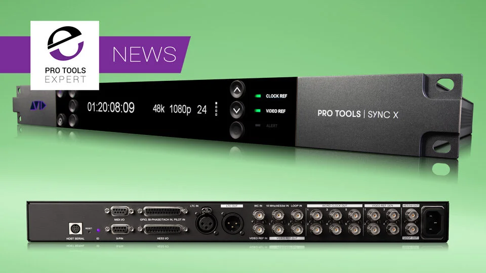 Avid Pro Tools Sync X - Replacement For Sync HD | Pro Tools - The ...