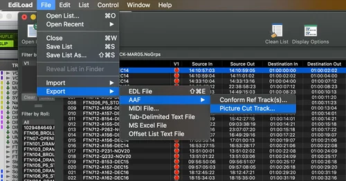 How To Create A Picture Cut Track For Audio Post Production | Pro Tools - The leading website ...