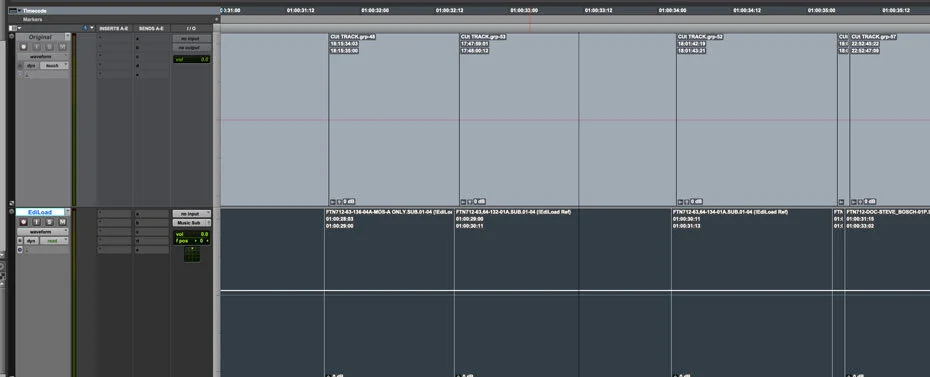 How To Create A Picture Cut Track For Audio Post Production | Pro Tools ...