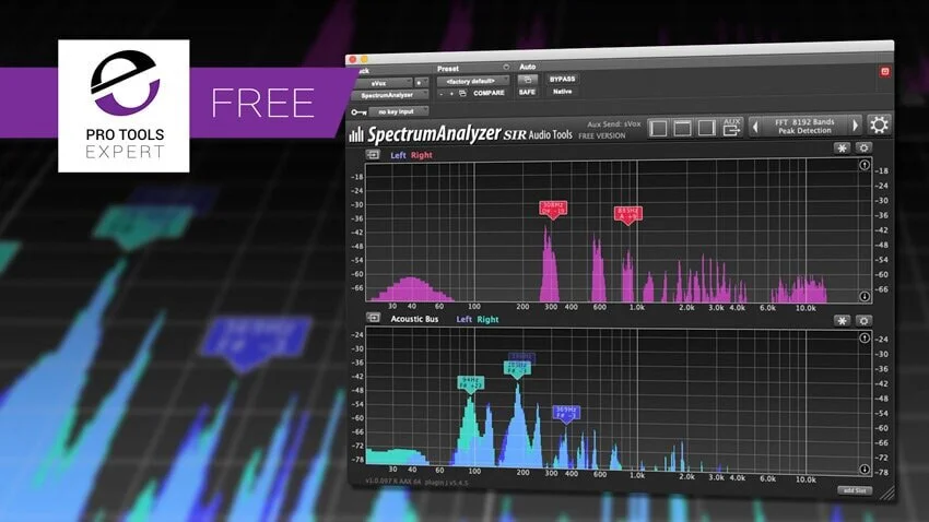 Friday Free Plug-in - SIR Audio Tools SpectrumAnalyser | Pro Tools ...