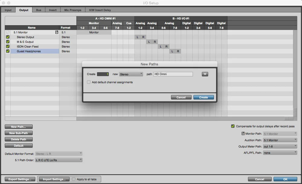 The Development Of The I/O Setup Window In Pro Tools | Pro Tools - The ...