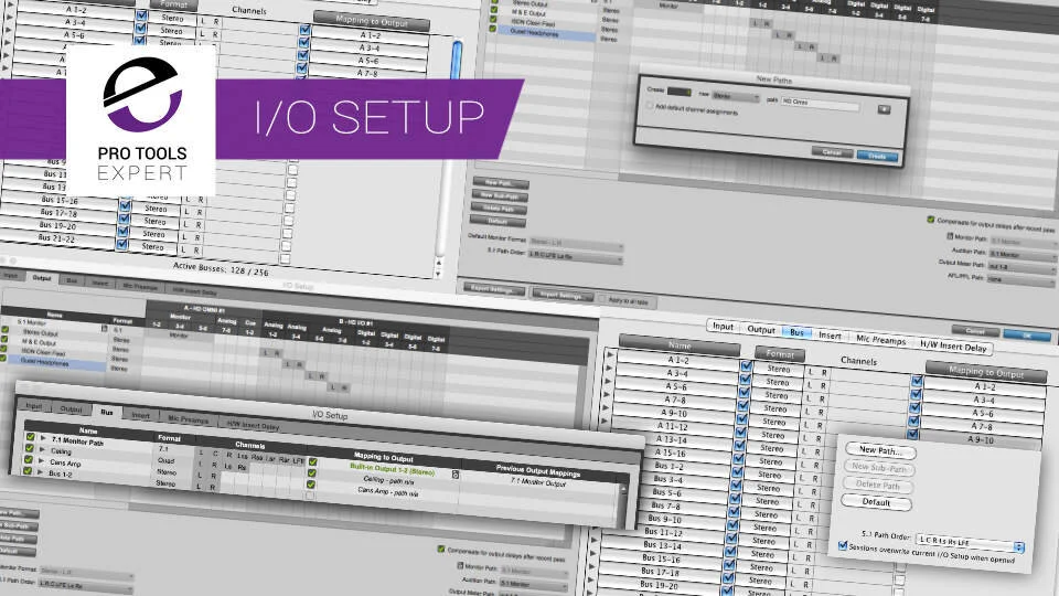 The Pro Tools I/O Setup Window - Everything You Need To Know | Pro Tools - The leading website ...