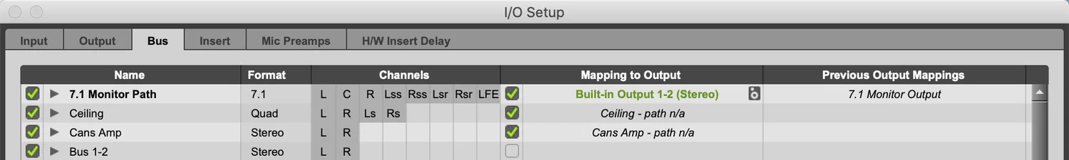 Output Mapping In The Pro Tools I/O Setup Window | Pro Tools - The leading website for Pro Tools ...
