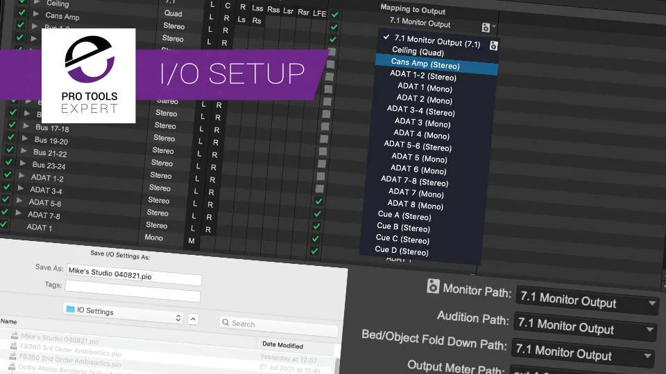 The Pro Tools I/O Setup Window - Everything You Need To Know | Pro Tools - The leading website ...