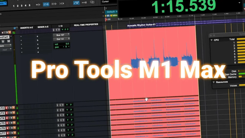 Pro Tools Tested On MacBook Pro M1 Max With Staggering Results ...