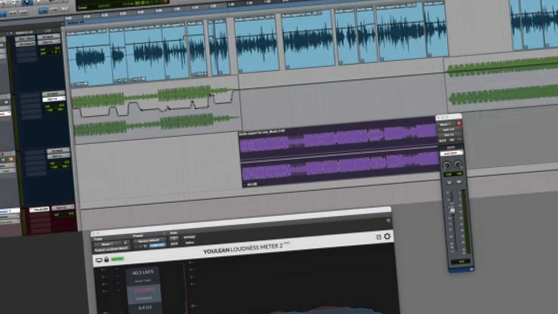 A Basic Post Production Mix In Pro Tools Intro | Production Expert