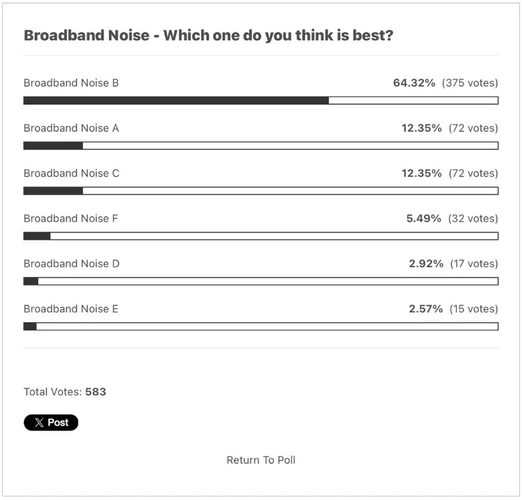 Dialogue Restoration Listening Test - Noise Reduction - Results ...