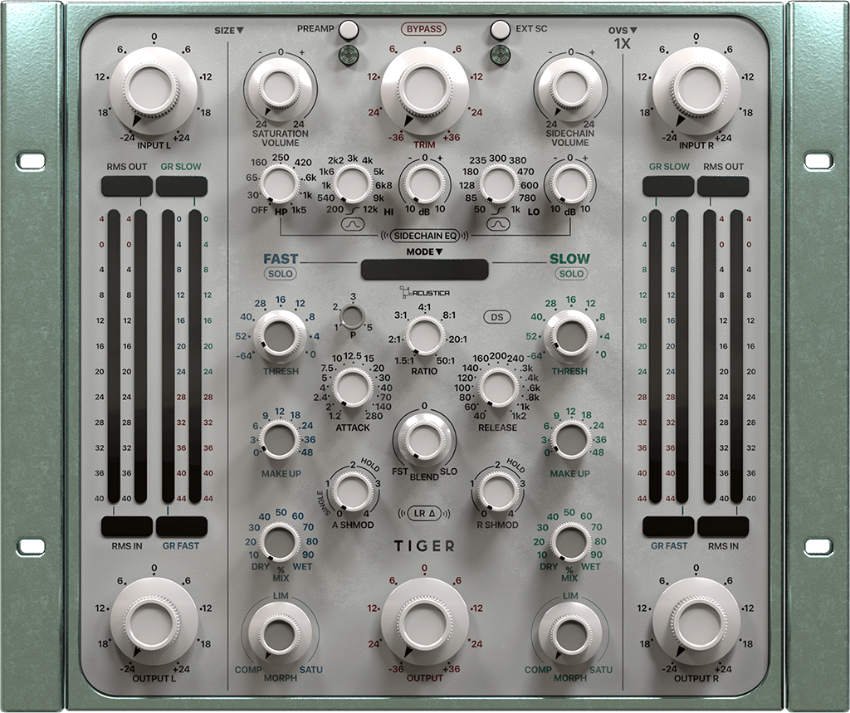 Acustica Audio Tiger Compressor Effect Plugin Released | Production Expert