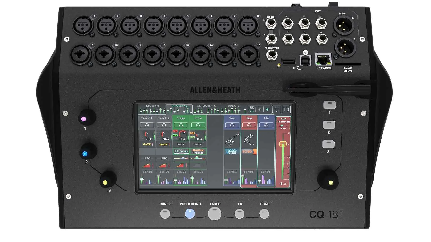Allen & Heath CQ Series Compact Mixers Announced | Production Expert