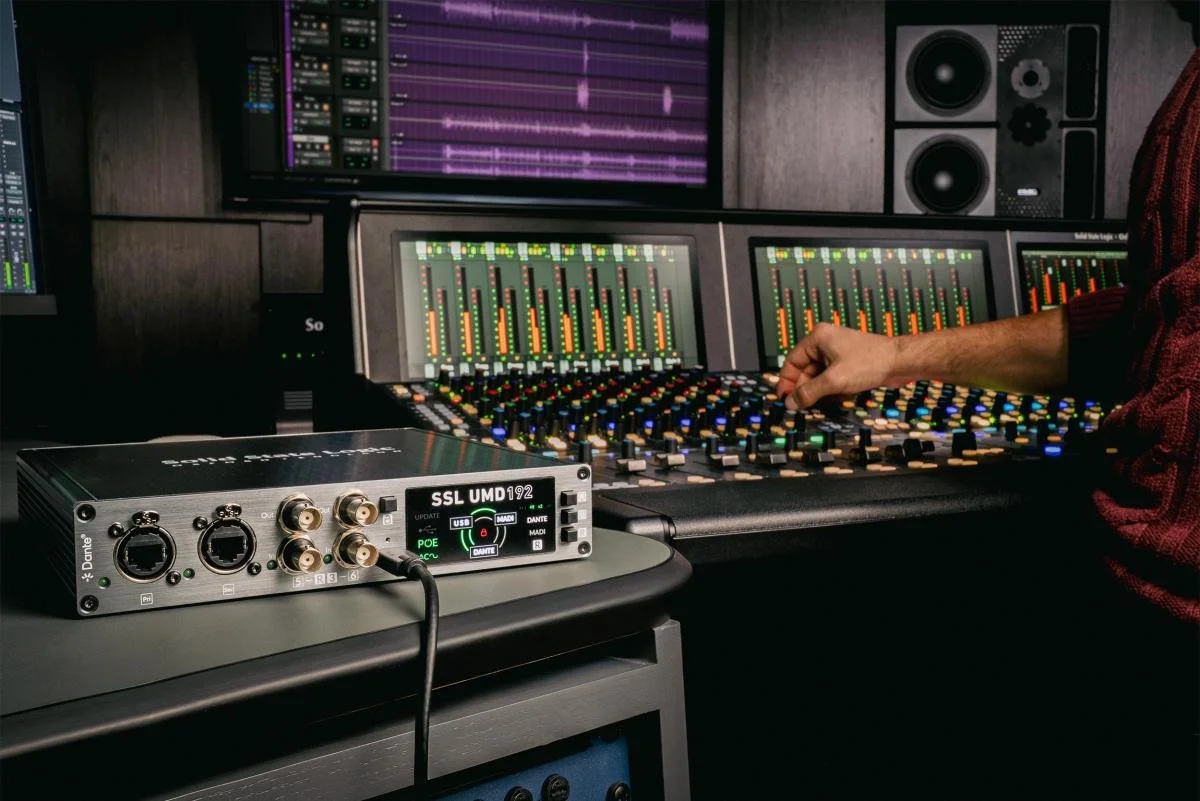 Solid State Logic UMD192 MADI and Dante Digital Audio Interface ...