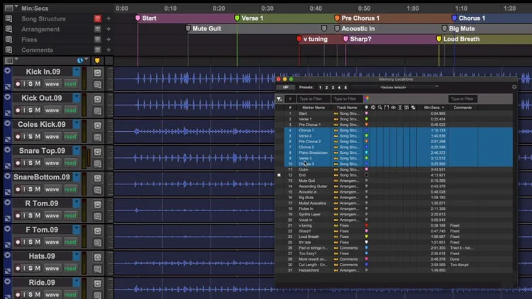 Using The New Marker Features In Pro Tools | Audio Production: News ...