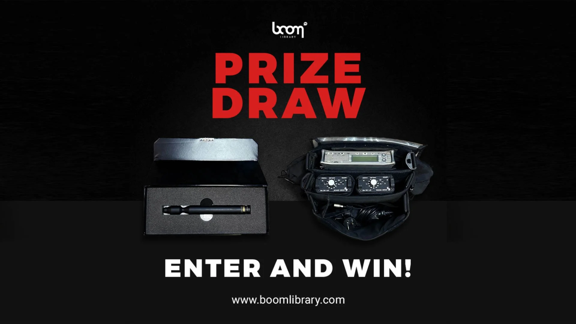 BOOM Library Announces Prize Draw Featuring Legendary Recording Gear ...