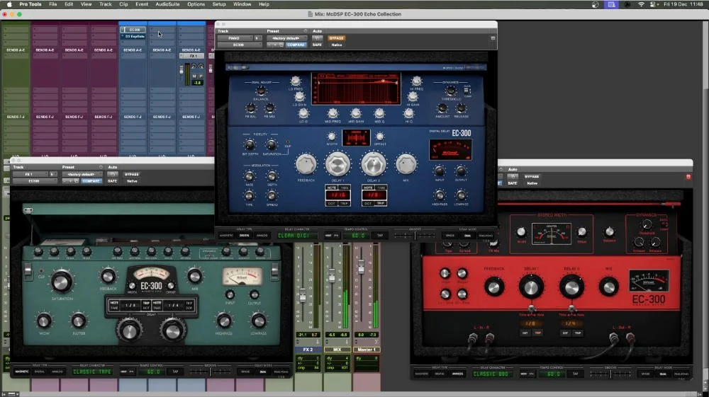 McDSP EC-300 Echo Collection - We Check Out 3-In-1 Delay For Any Mix ...