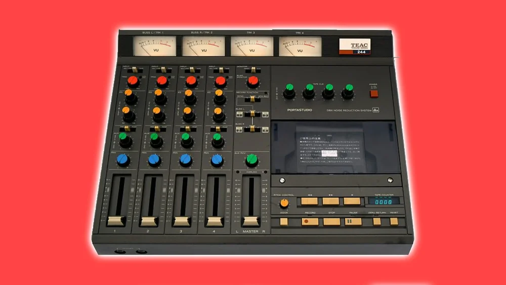 My Fantasy Audio Christmas Present - Tascam 244 Portastudio ...