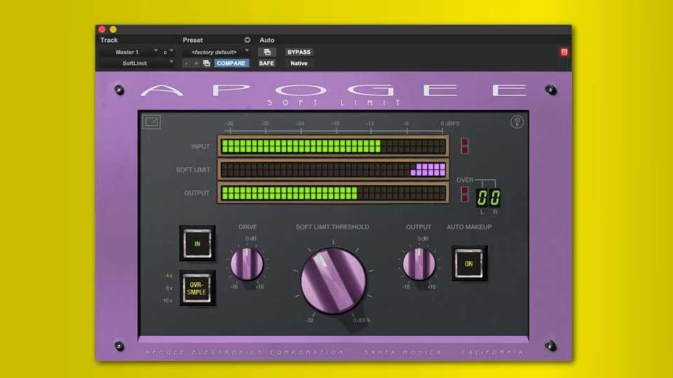 Get Free Apogee Soft Limit Plugin NOW! | Audio Production: News ...