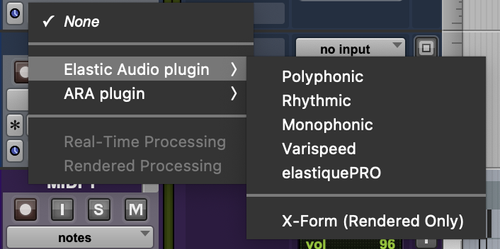 Pro Tools Elastic Audio: Timing and Pitch Control | Audio Production ...